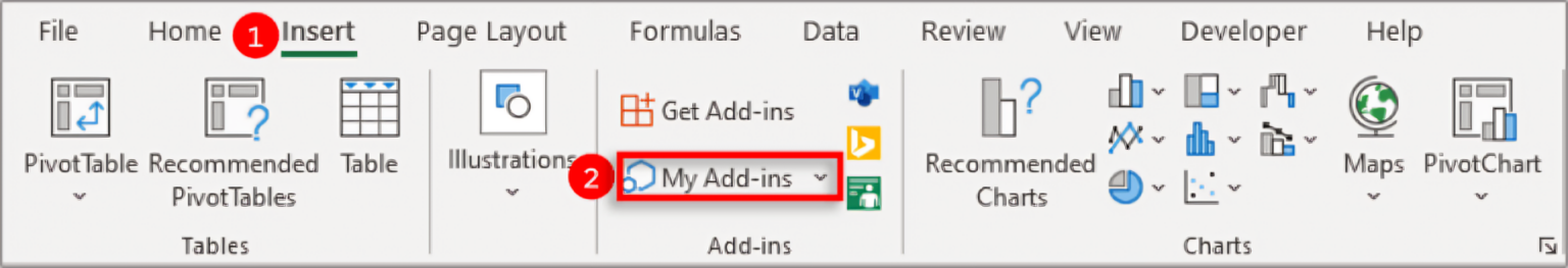 الوظائف الإضافية Add-ins في اكسل وكيفية استخدامها - منصة مزُن